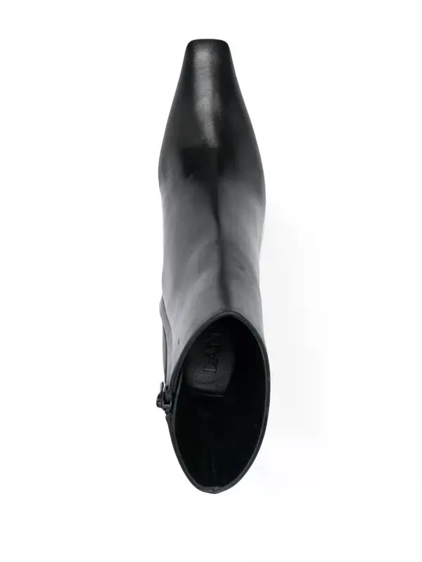 LANVIN Swing 70 Leather Boots