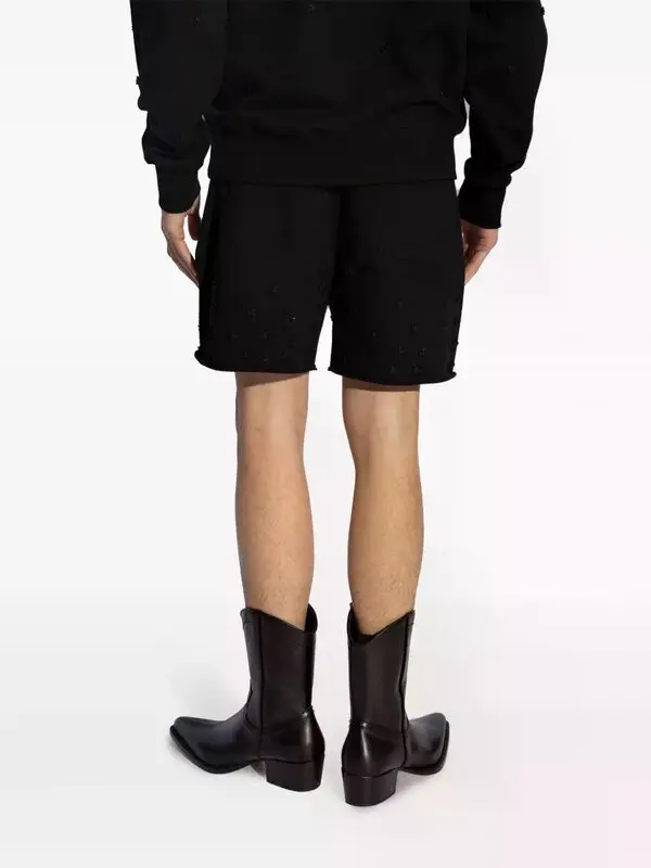 Amiri Appliqué-detail Cotton Shorts