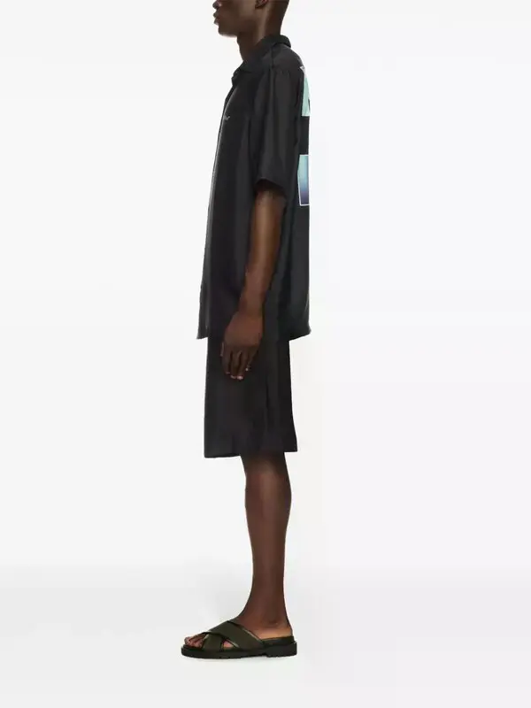Off-White Barber Arrow Bowling Shirt