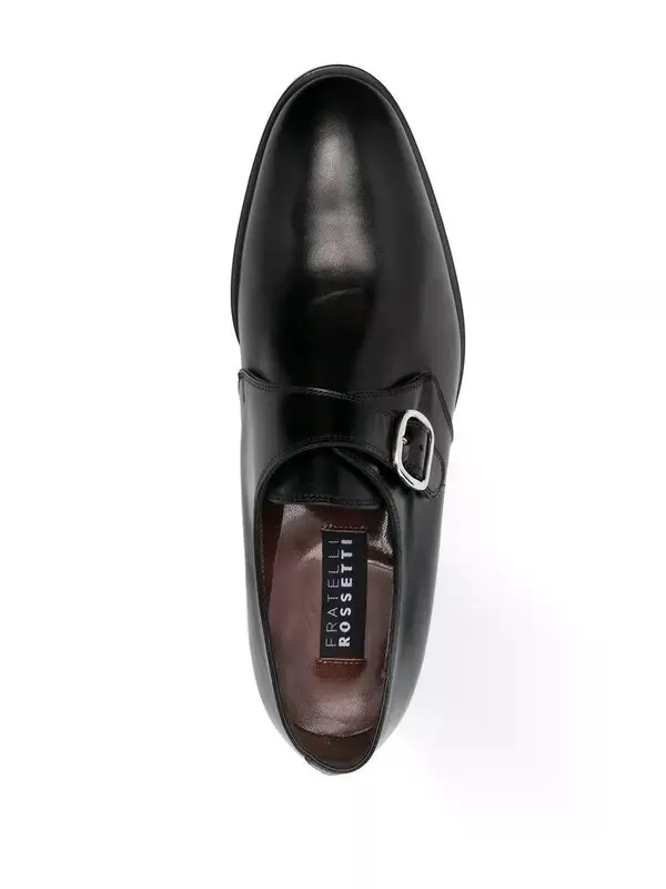 Fratelli Rossetti Calf Leather Monk Strap Shoes