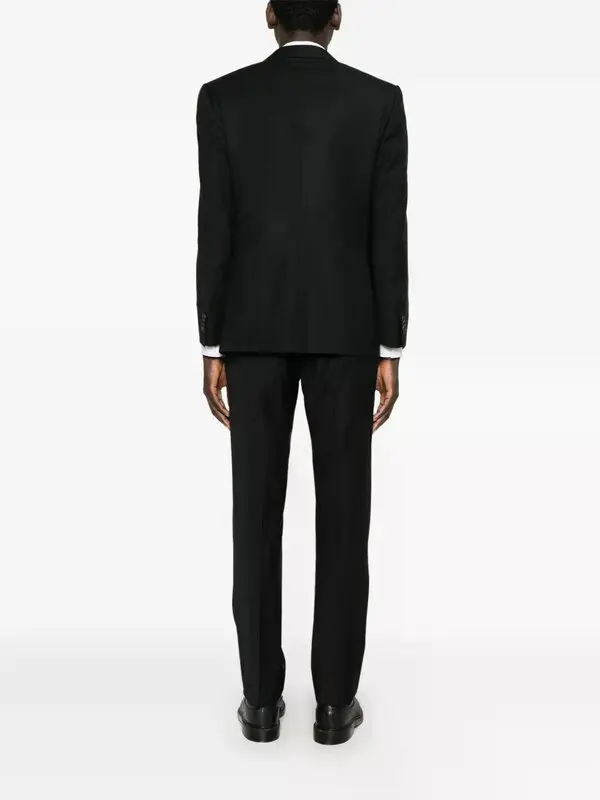 Corneliani Single-breasted Suit - Black
