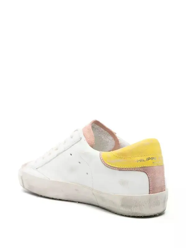Philippe Model Prsx Leather Sneakers - Pink