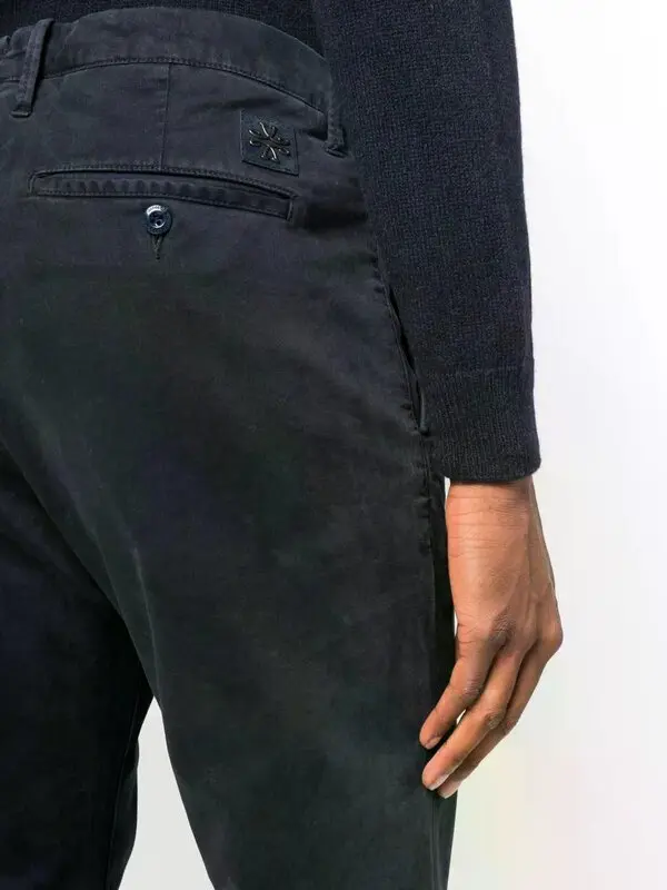 Jacob Cohen Slim-cut Chino Trousers - Blue