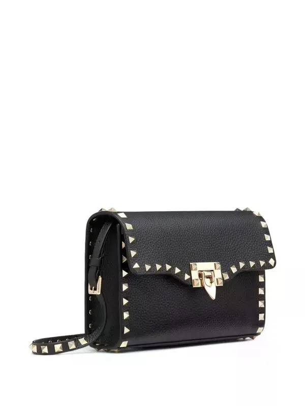 Valentino Garavani Small Rockstud Cross Body Bag - Black