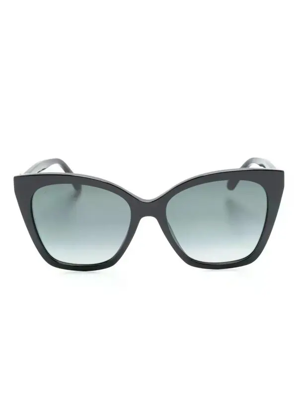 JIMMY CHOO Ruag Cat-eye Sunglasses - Black