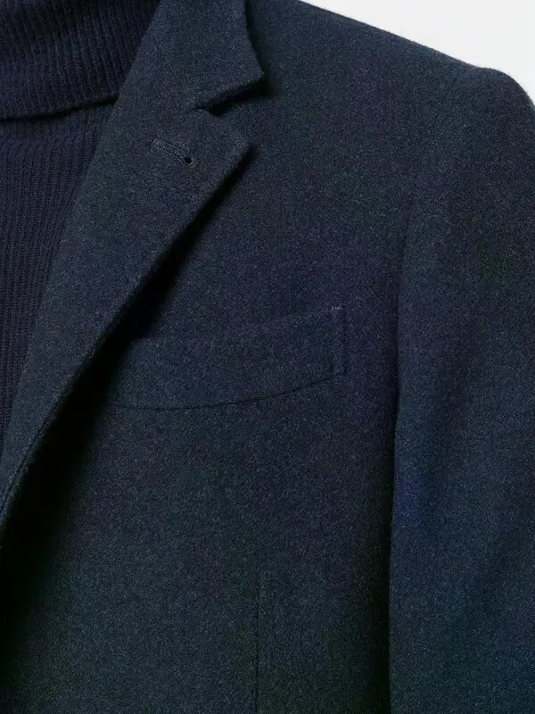 Brunello Cucinelli Single Breasted Blazer - Blue