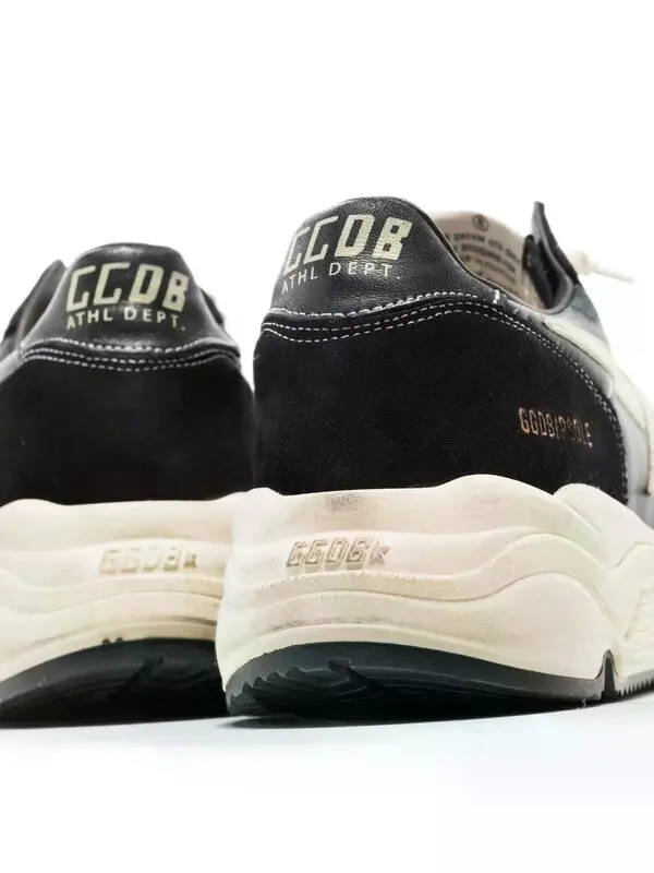 GOLDEN GOOSE Running Sole Low-top Sneakers - Black