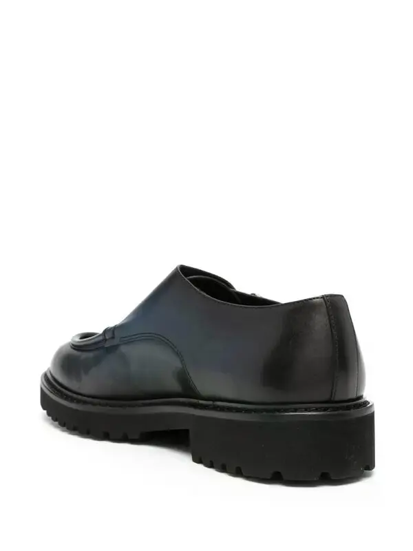 DOUCAL'S Double-buckle Monk Shoes