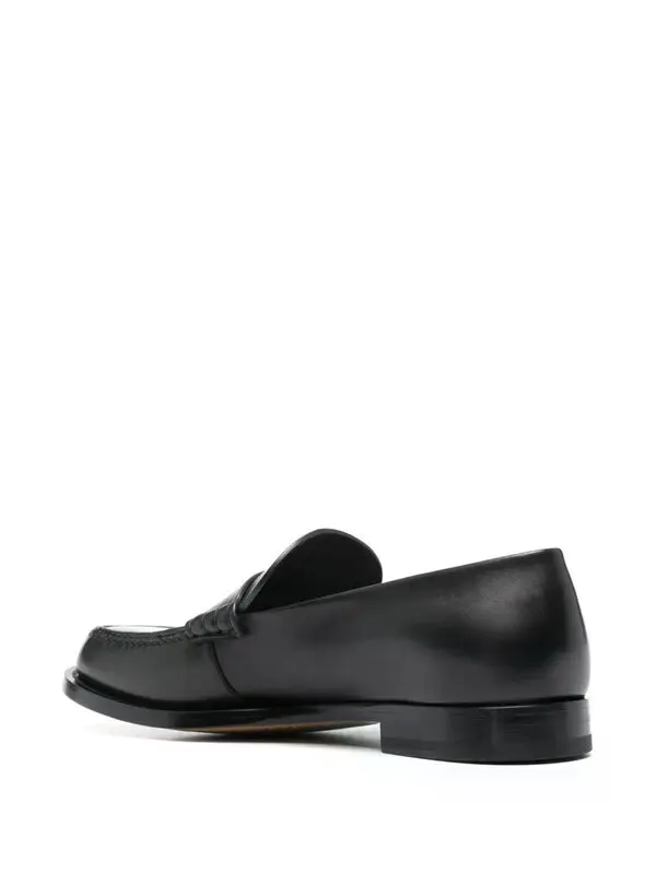THE ROW Novus Leather Loafers