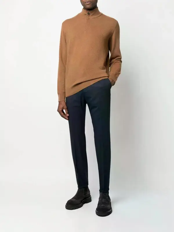 Zegna High-neck Cashmere Jumper