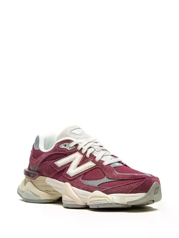 NEW BALANCE 9060 Suede Sneakers - Red