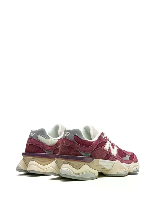 NEW BALANCE 9060 Suede Sneakers - Red