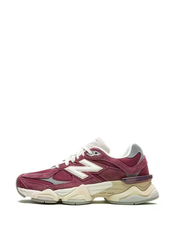 NEW BALANCE 9060 Suede Sneakers - Red