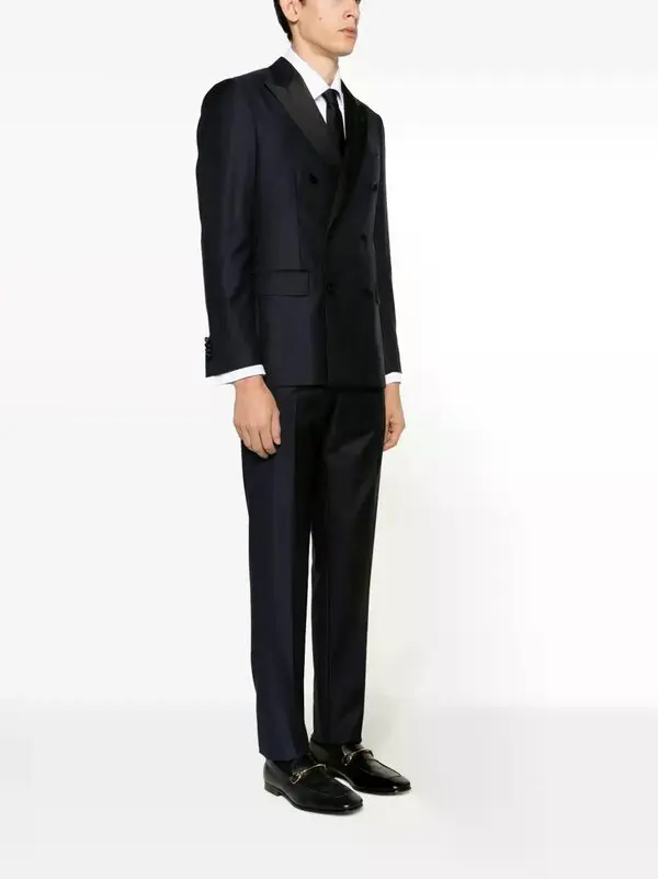 Boglioli Peak-lapels Double Breasted Suit