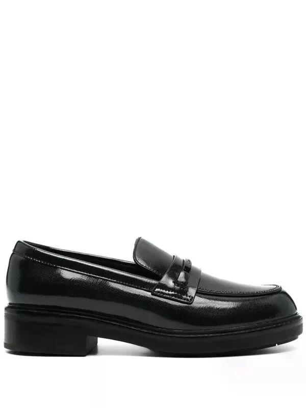 Calvin Klein Patent-finish Loafers
