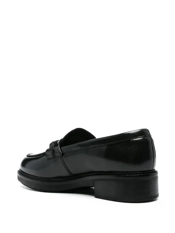 Calvin Klein Patent-finish Loafers
