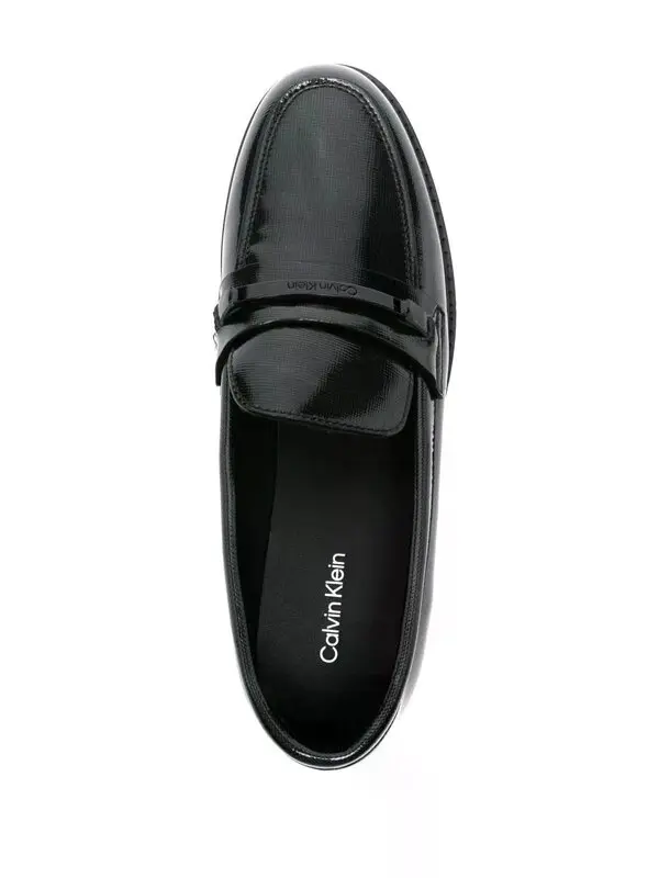 Calvin Klein Patent-finish Loafers