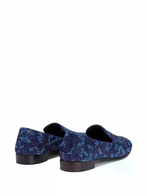 GIUSEPPE ZANOTTI Lewis Starlight Rhinestone Loafers