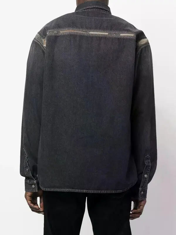 DIESEL® D-hor-fs Camouflage-print Shirt