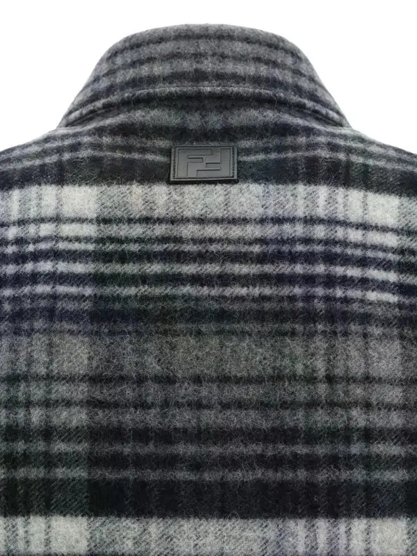 Fendi Checked Go To Shirt Jacket