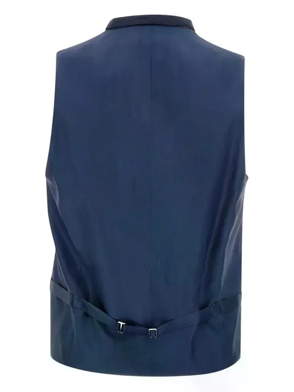 Corneliani Double-breasted Jacquard Waistcoat