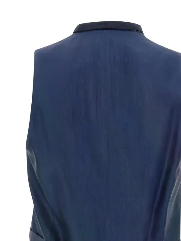 Corneliani Double-breasted Jacquard Waistcoat