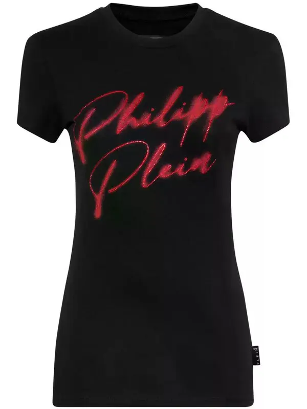 Philipp Plein Crystal-embellished Cotton T-shirt