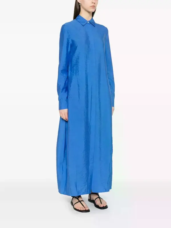 TOTEME Parachute Shirt Dress - Blue