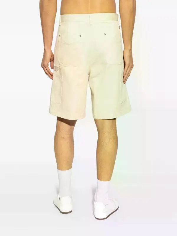 Moncler Cotton Denim Shorts