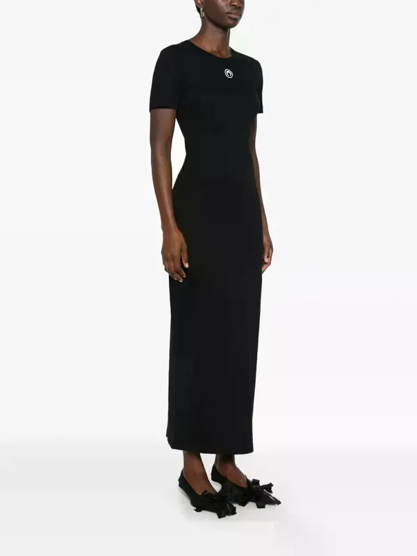 MARINE SERRE Crescent Moon Maxi Dress