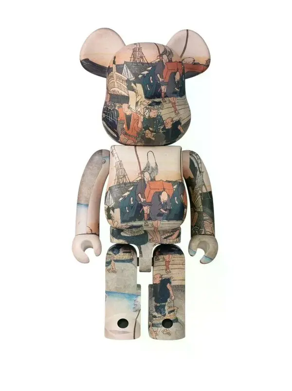 MEDICOM TOY X Utagawa Hiroshige 53 Stations Of Tokaido Be@rbrick 1000% Figure - Neutrals