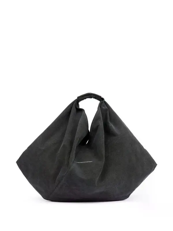 MAISON MARGIELA Japanese Draped Shoulder Bag - Grey