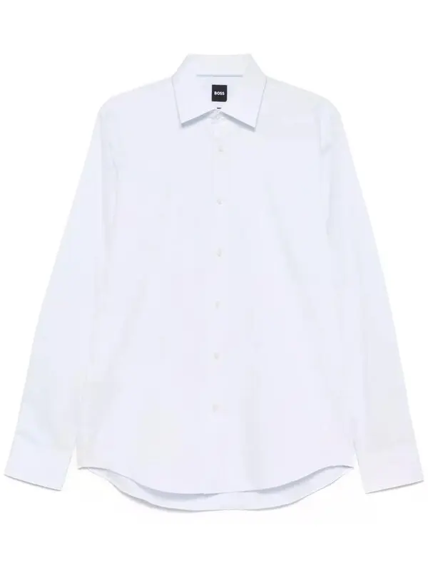 BOSS Micro-patterned Shirt