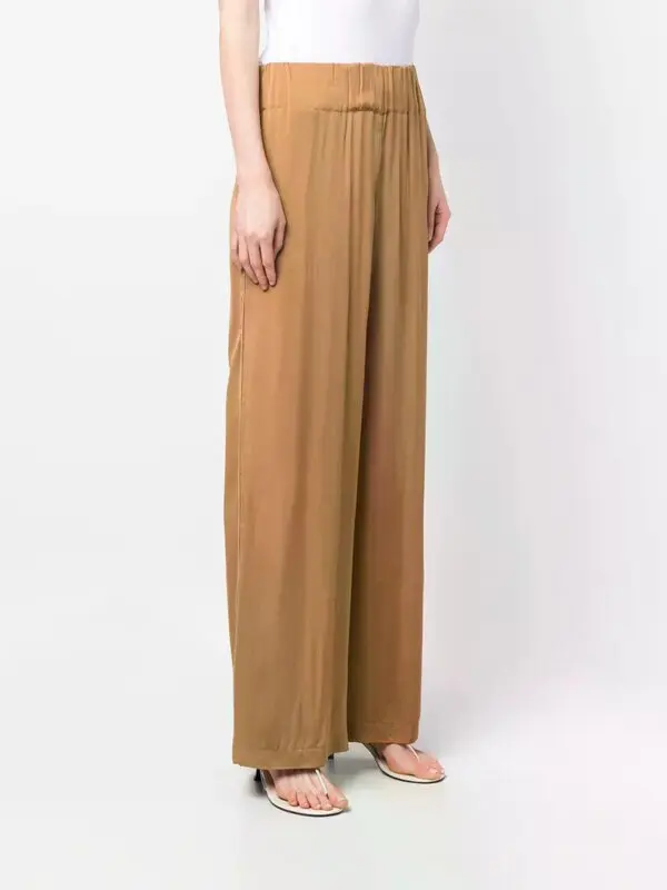 Aspesi High-waist Wide-leg Trousers