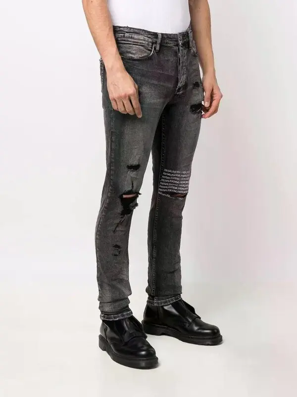 Ksubi Low-rise Slim-cut Jeans