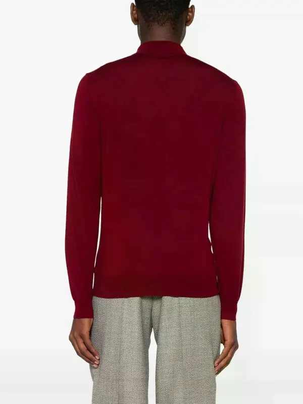 Fedeli Fine-knit Polo Shirt