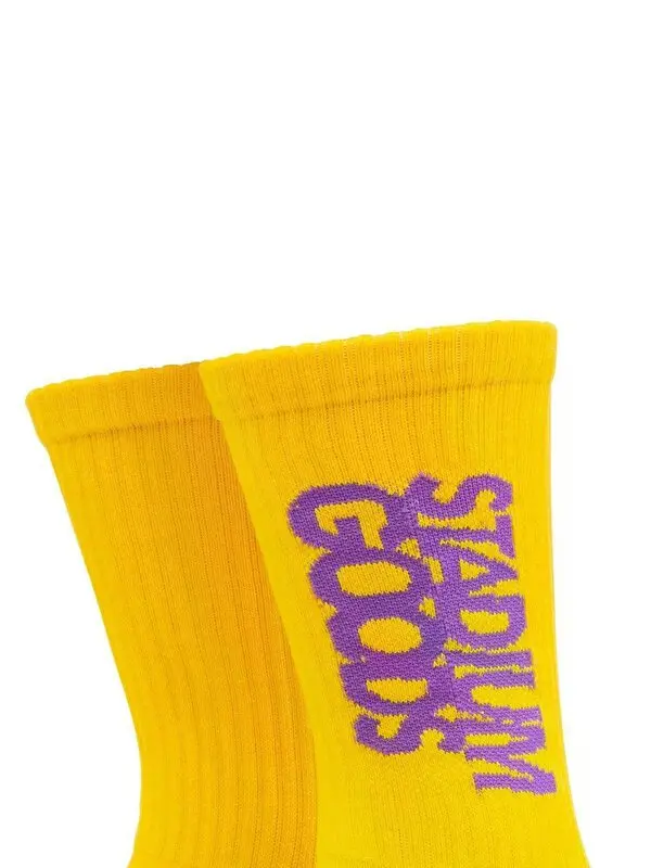 STADIUM GOODS Logo Showtime Crew Socks