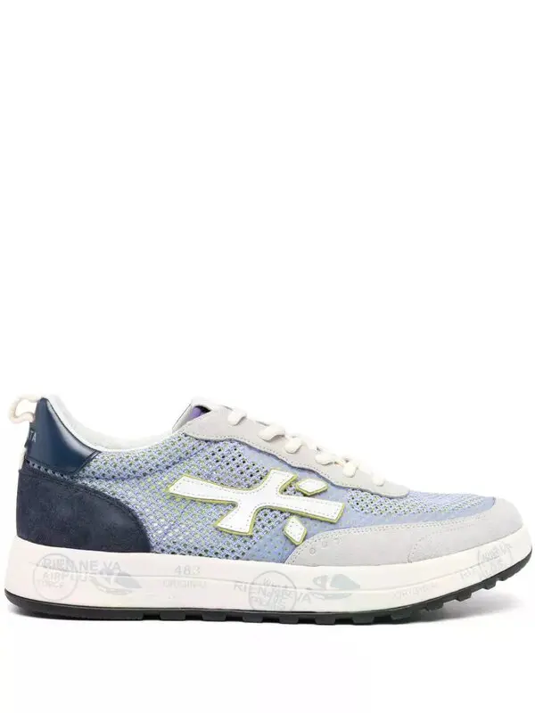 Premiata Logo-appliqué Low-top Sneakers