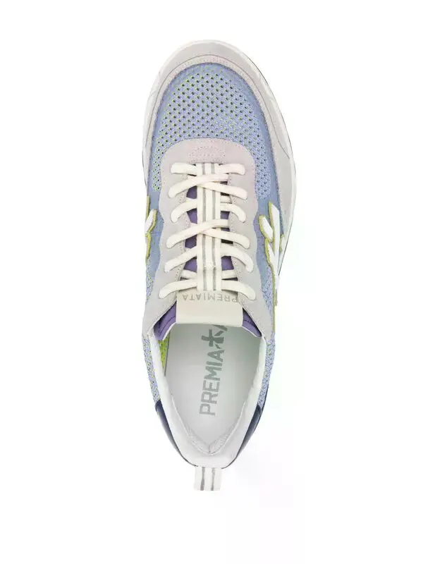 Premiata Logo-appliqué Low-top Sneakers