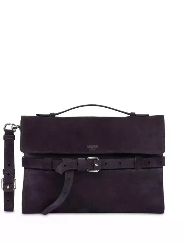 Moschino Logo-debossed Tote Bag