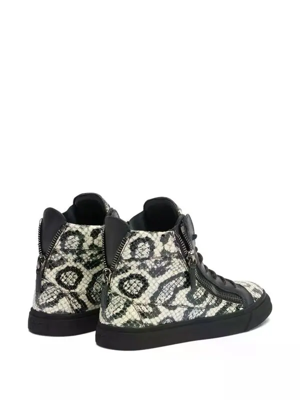GIUSEPPE ZANOTTI Kriss High-top Sneakers - Black