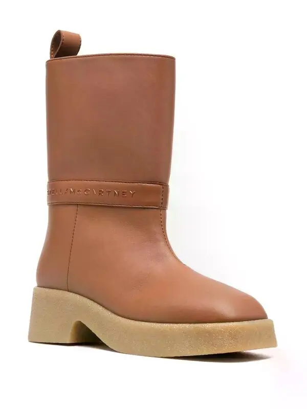 Stella McCartney Skyla Mini Ankle Boots - Brown