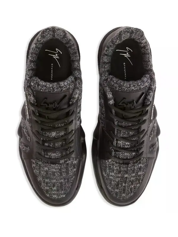 GIUSEPPE ZANOTTI Talon Mid-top Sneakers