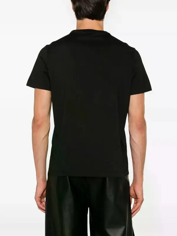 D4.0 Cotton T-shirt - Black