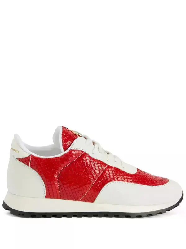 GIUSEPPE ZANOTTI Jimi Running Sneakers - Red