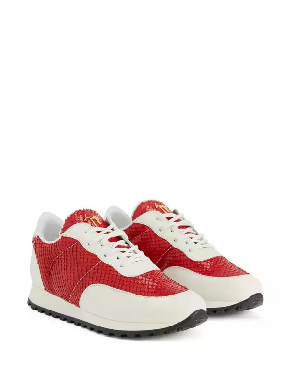 GIUSEPPE ZANOTTI Jimi Running Sneakers - Red