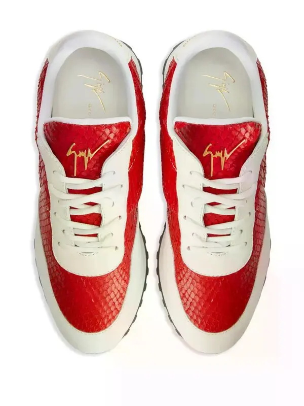 GIUSEPPE ZANOTTI Jimi Running Sneakers - Red