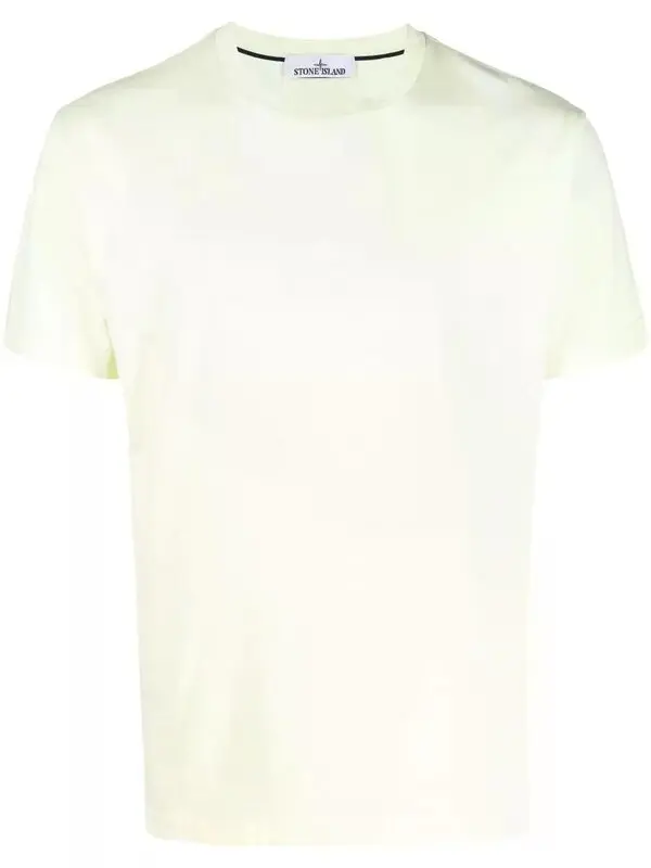 Stone Island Cotton Logo-print T-shirt - Green