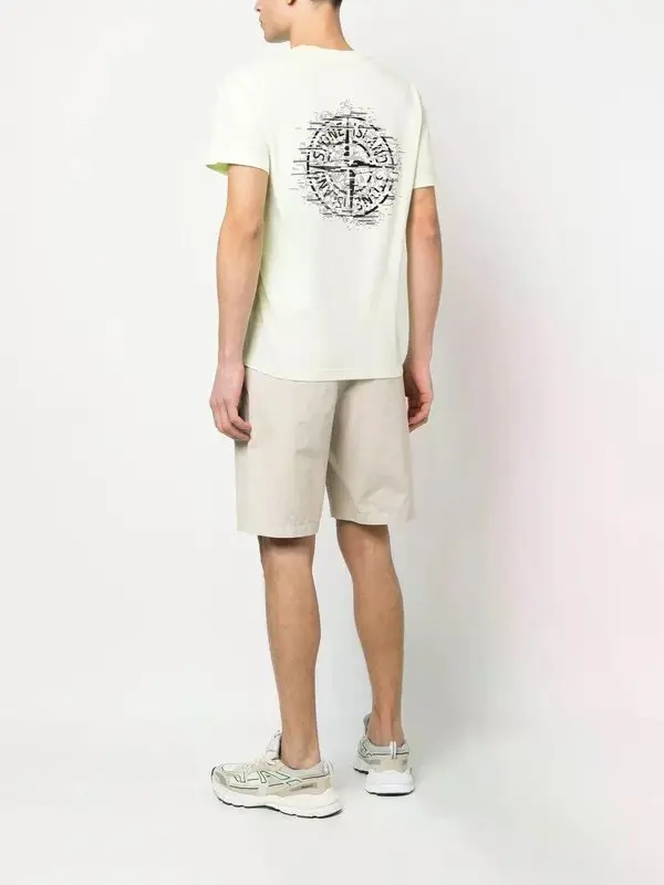 Stone Island Cotton Logo-print T-shirt