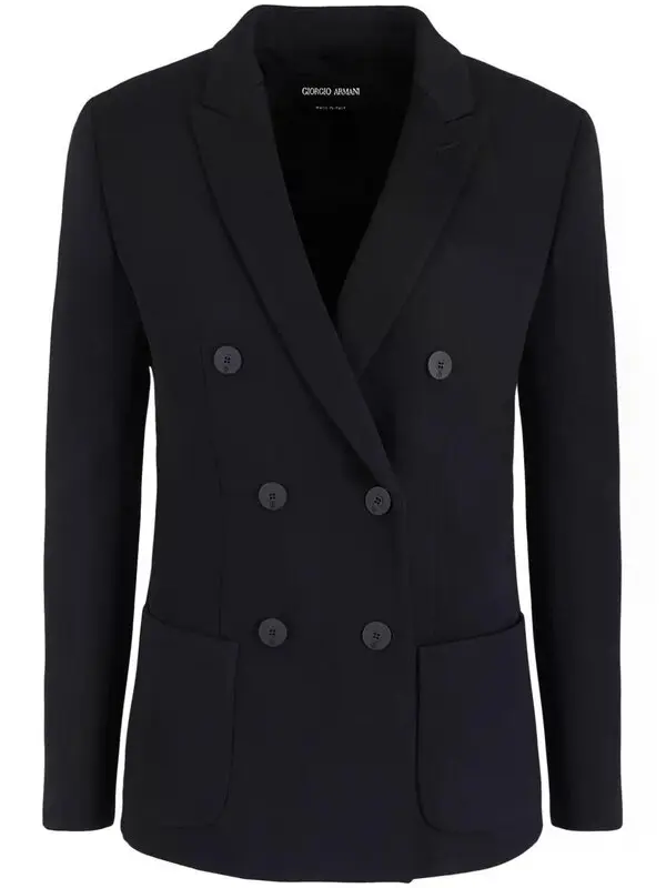 Giorgio Armani Notched-lapel Double-breasted Blazer